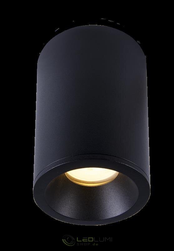 LEDlumi Aufbaurahmen Aufputzrahmen für GU10 MR16 Spot rund konkav wei, 16,84